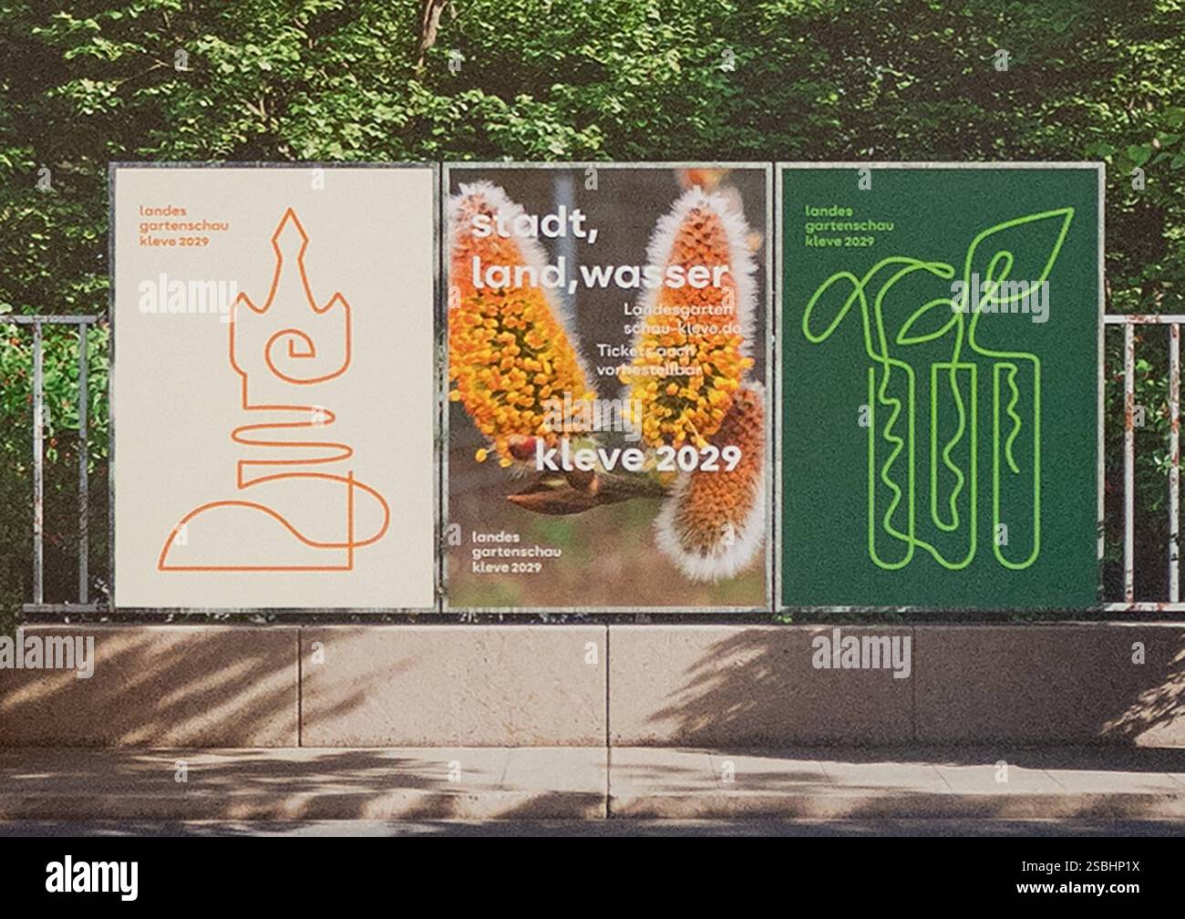 LOGO-Vorstellung fuer die Landesgartenschau Kleve im Ratssaal des ...