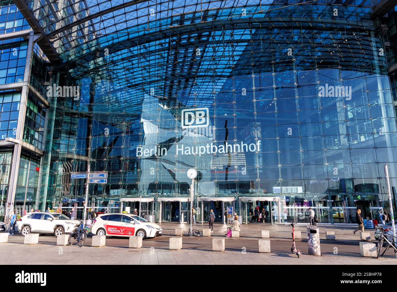 Berlin, Germany - September 22, 2024: Berlin Hauptbahnhof central ...
