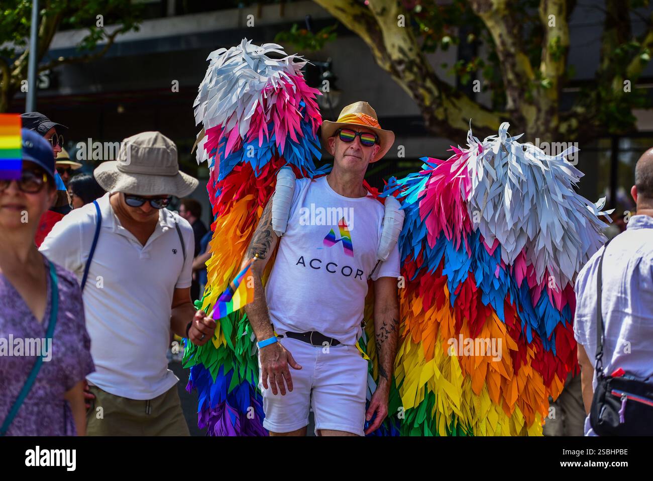 Melbourne, Australia. 02nd Feb, 2025. Accor hotel group representative ...