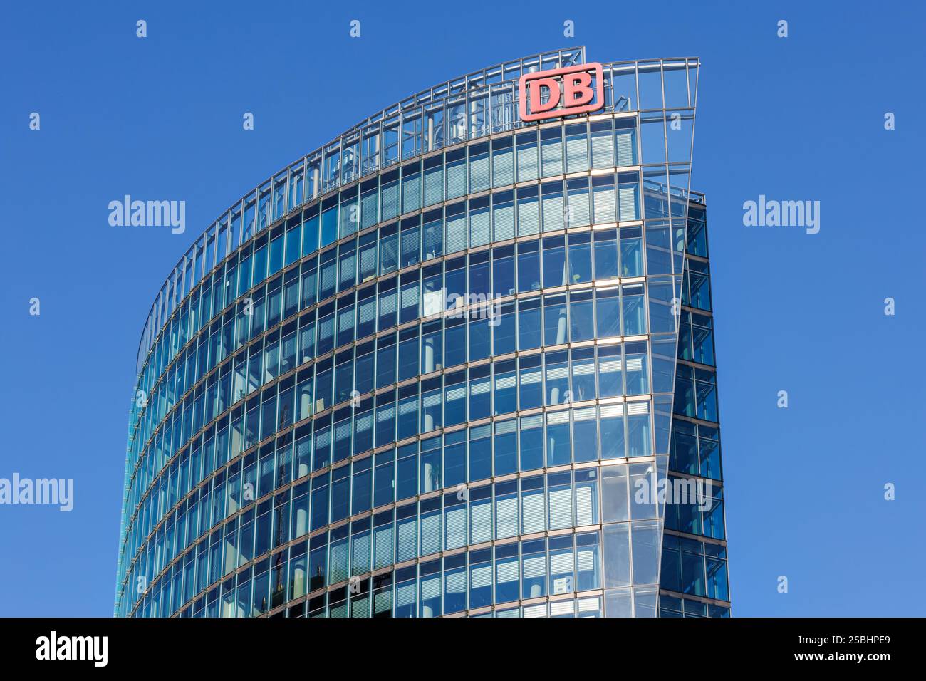 Berlin, Germany - September 22, 2024: Logo of DB Deutsche Bahn German ...