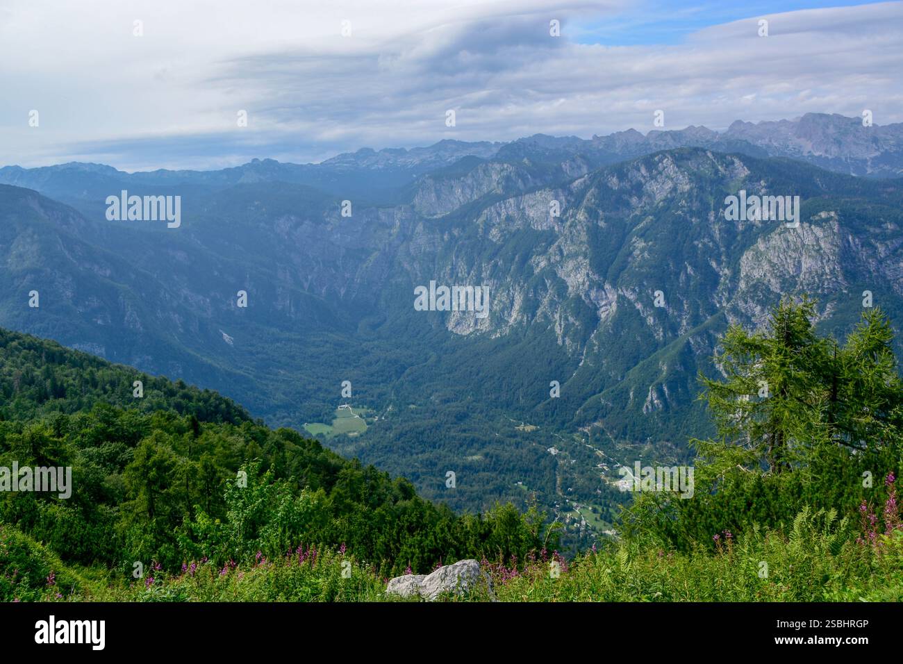 The beautiful peaks of Triglav - Slovenia, Triglav National Park Stock ...