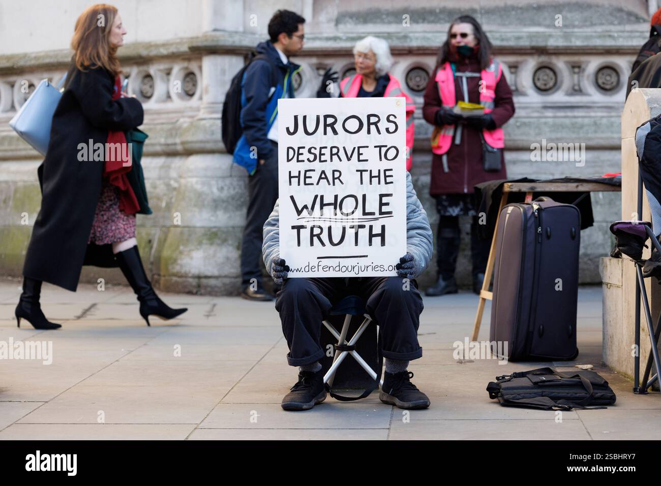Defendant in climate protest trial hi-res stock photography and images ...