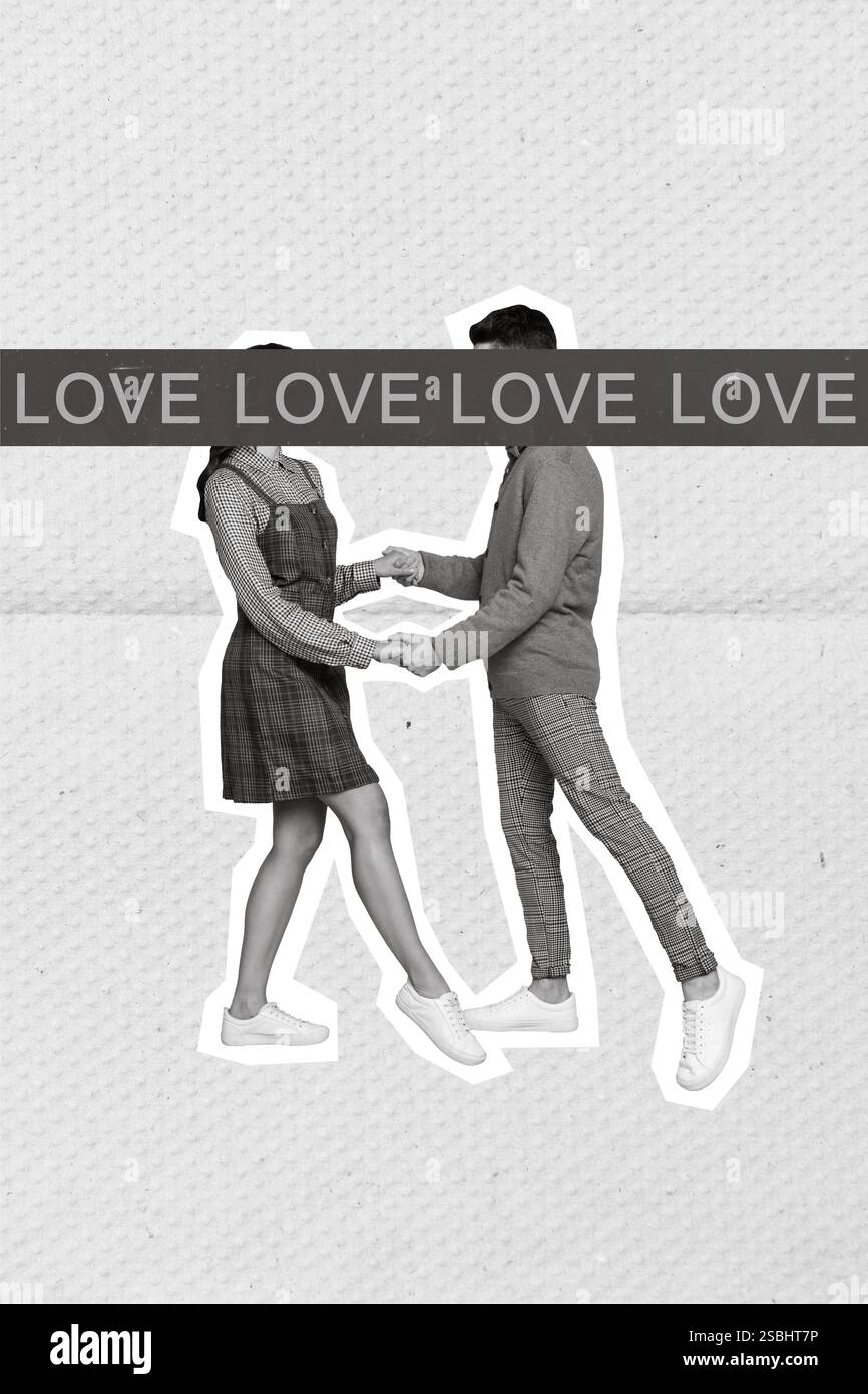 Creative photo 3d collage magazine poster postcard artwork of anonymous ...