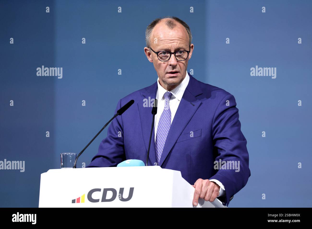 Friedrich Merz, Vorsitzender der CDU und Fraktionsvorsitzender der CDU ...