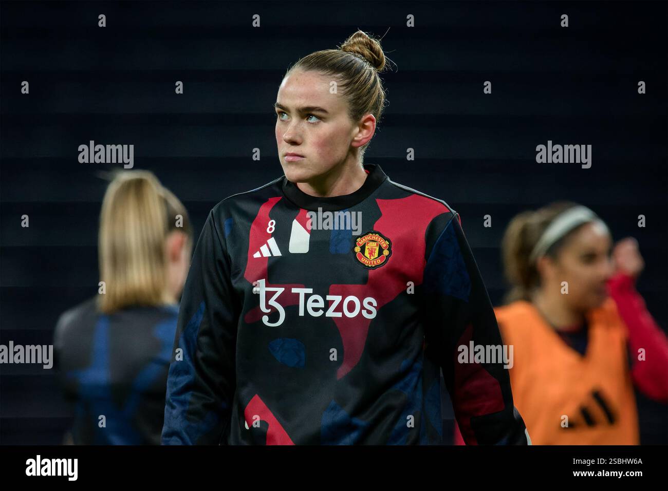 London, England, February 03 2025: Grace Clinton (8 Manchester United ...