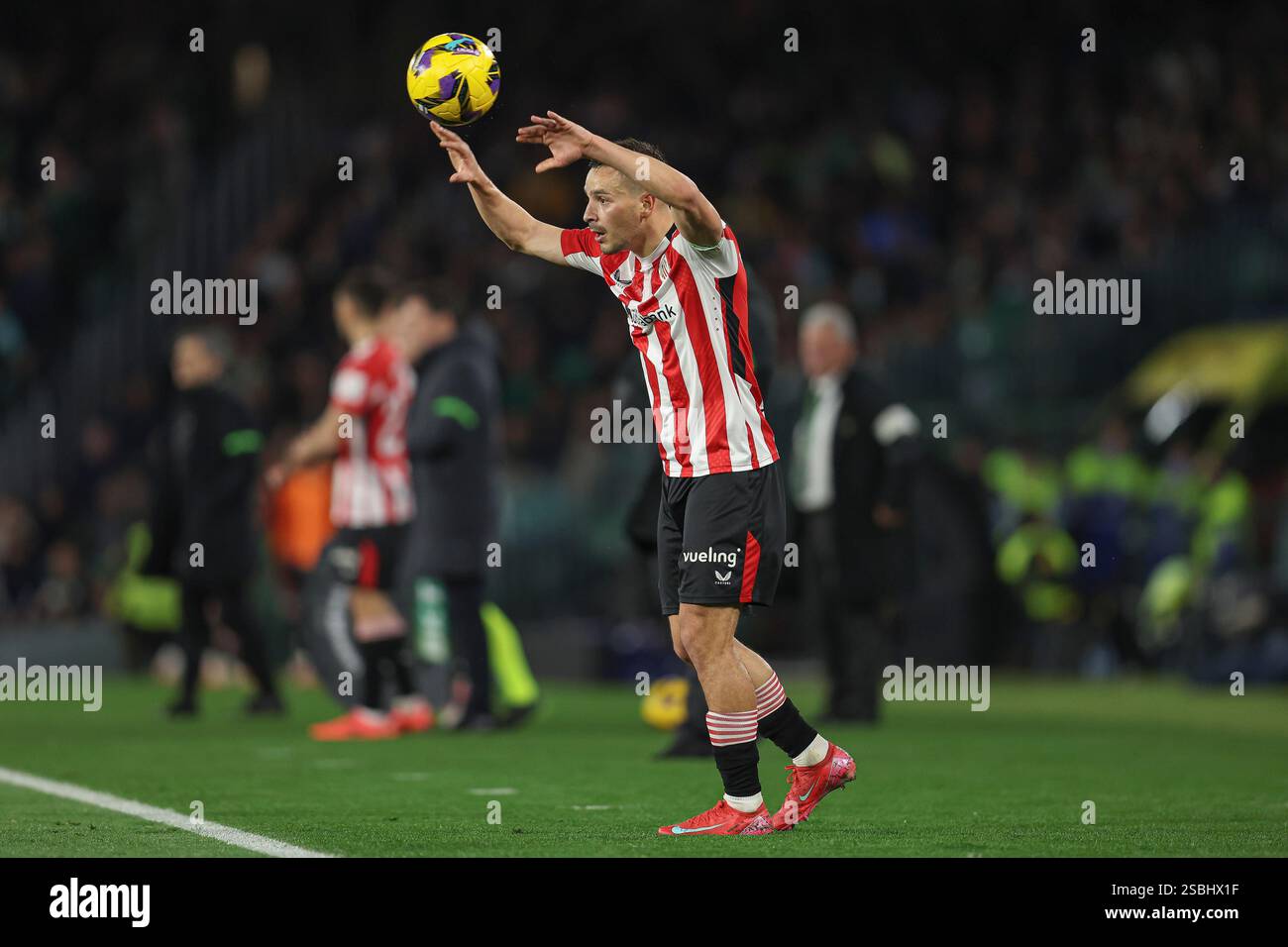 Sevilla, Spain. 03rd Feb, 2025. Andoni Gorosabel of Athletic Club ...