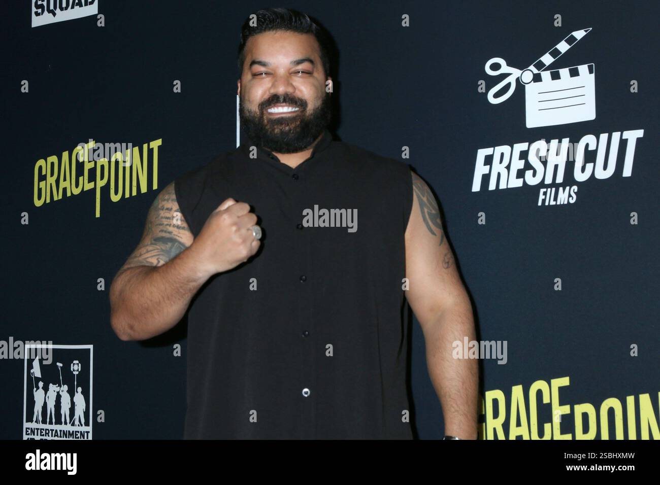 Ca. 30th Jan, 2025. Adrian Dev at arrivals for GRACE POINT Premiere ...