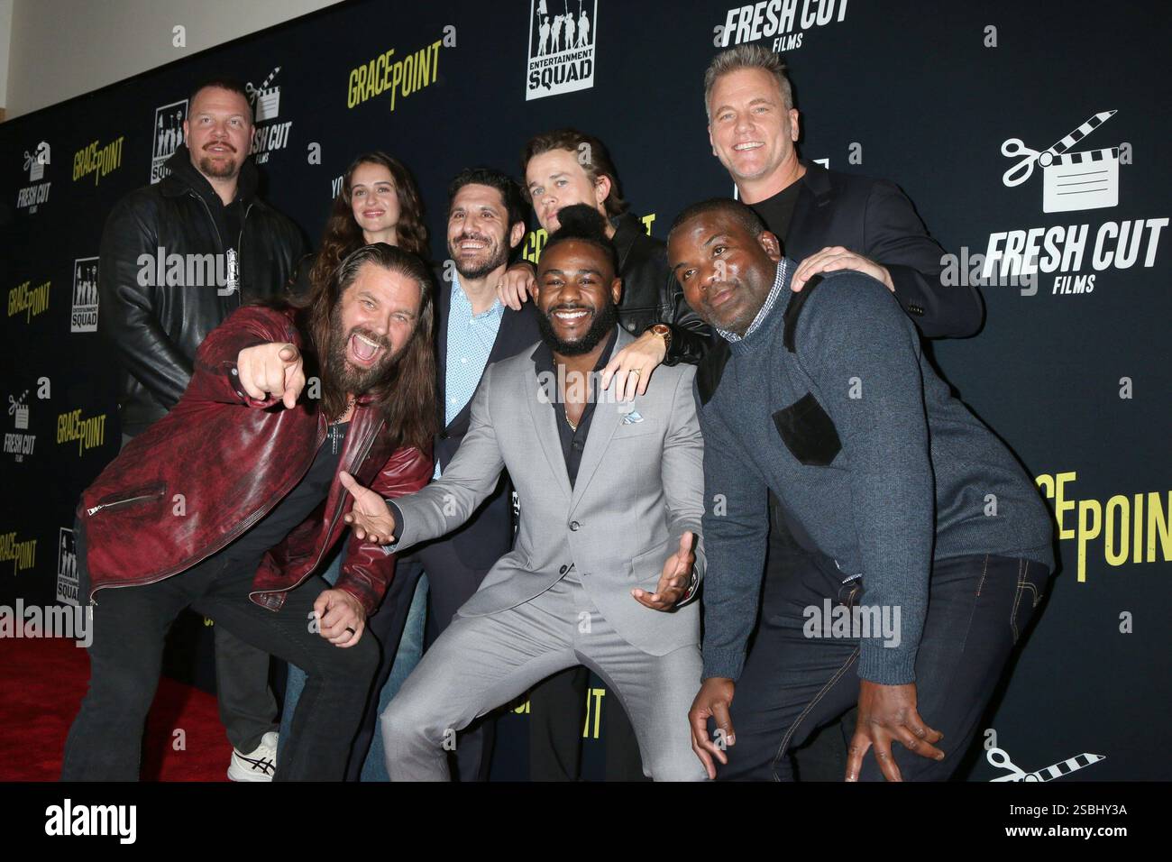 Ca. 30th Jan, 2025. Grace Point Cast at arrivals for GRACE POINT ...