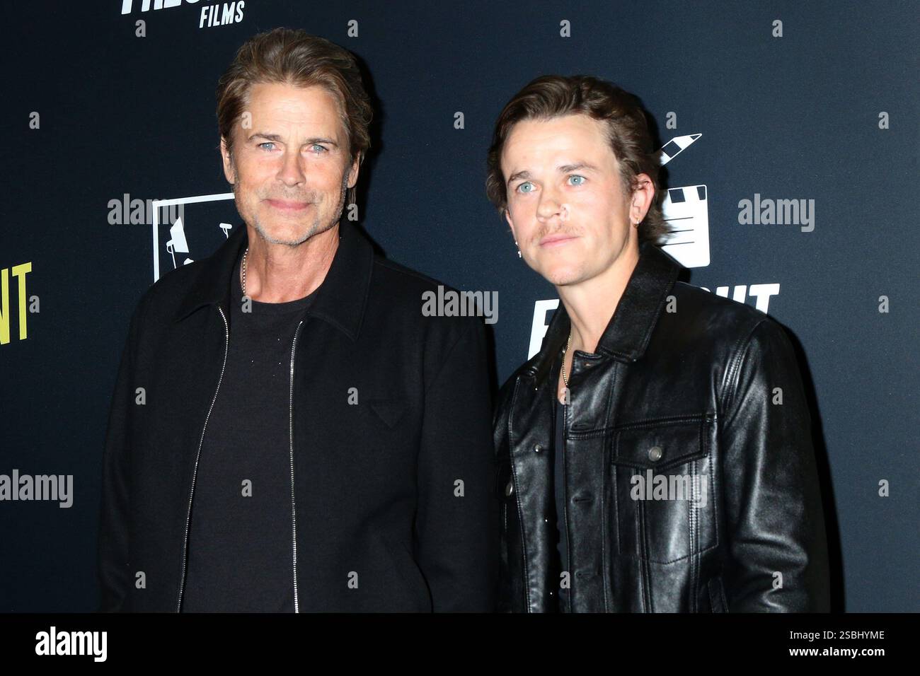 Ca. 30th Jan, 2025. Rob Lowe, son John Owen Lowe at arrivals for GRACE ...