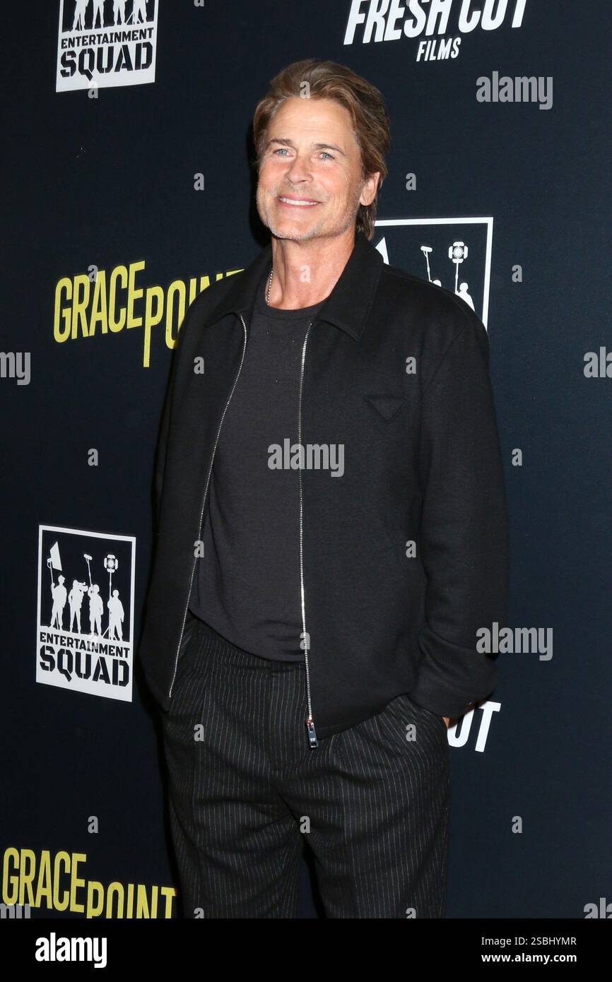 Ca. 30th Jan, 2025. Rob Lowe at arrivals for GRACE POINT Premiere ...