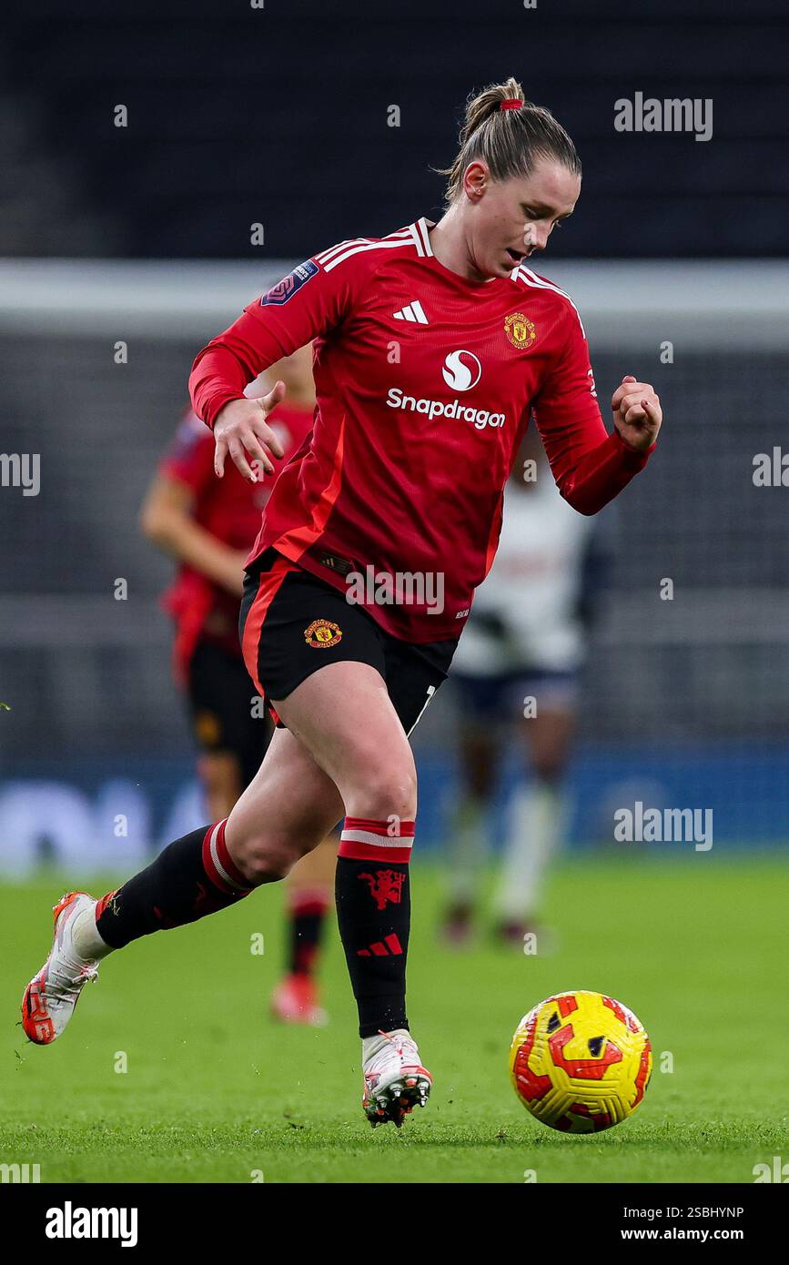 Manchester United's Elisabeth Terland in action during the Barclays ...