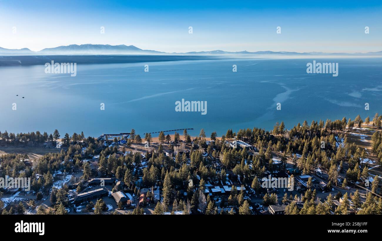 South tahoe snowboarding hi-res stock photography and images - Alamy