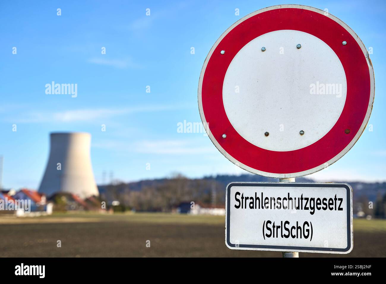 Essenbach, Bavaria, Germany - 01 February 2025: FOTOMONTAGE, The sign ...