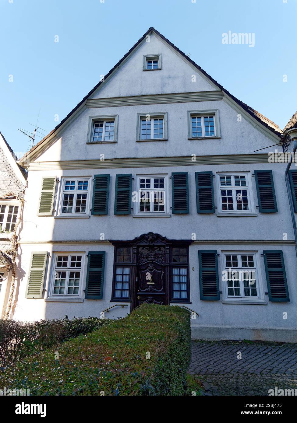 Scheidt's main house in Essen-Kettwig, listed building, built in 1920 ...
