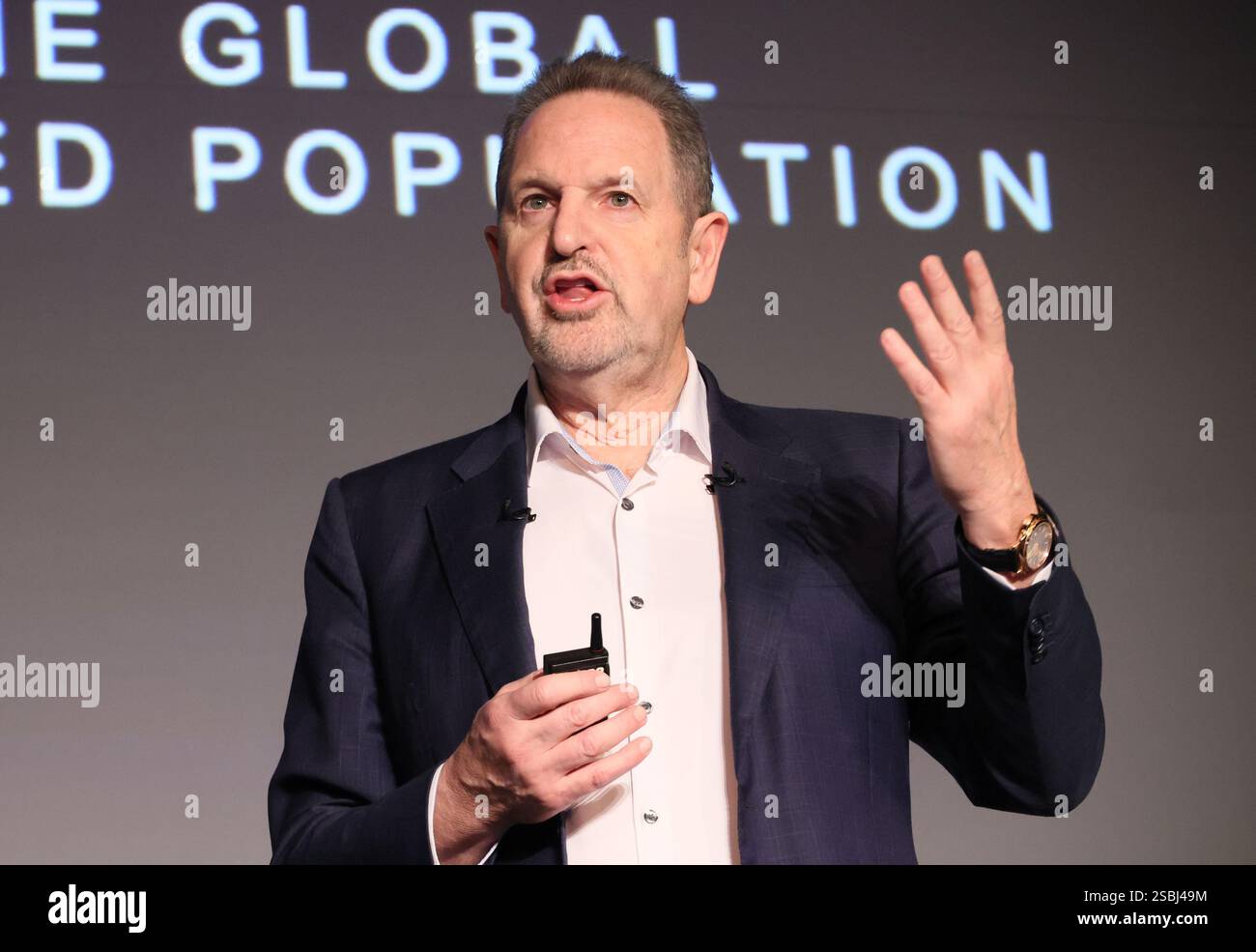 Tokyo, Japan. 3rd Feb, 2025. Softbank Group's chip maker Arm CEO Rene ...