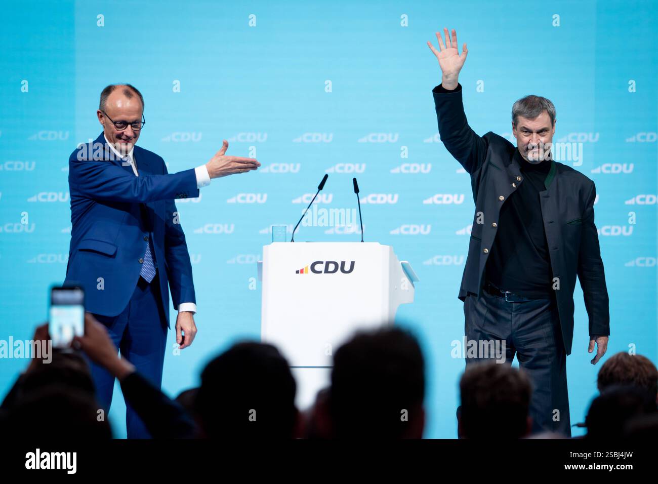 37.Bundesparteitag der CDU Deutschlands Friedrich Merz, Vorsitzender ...