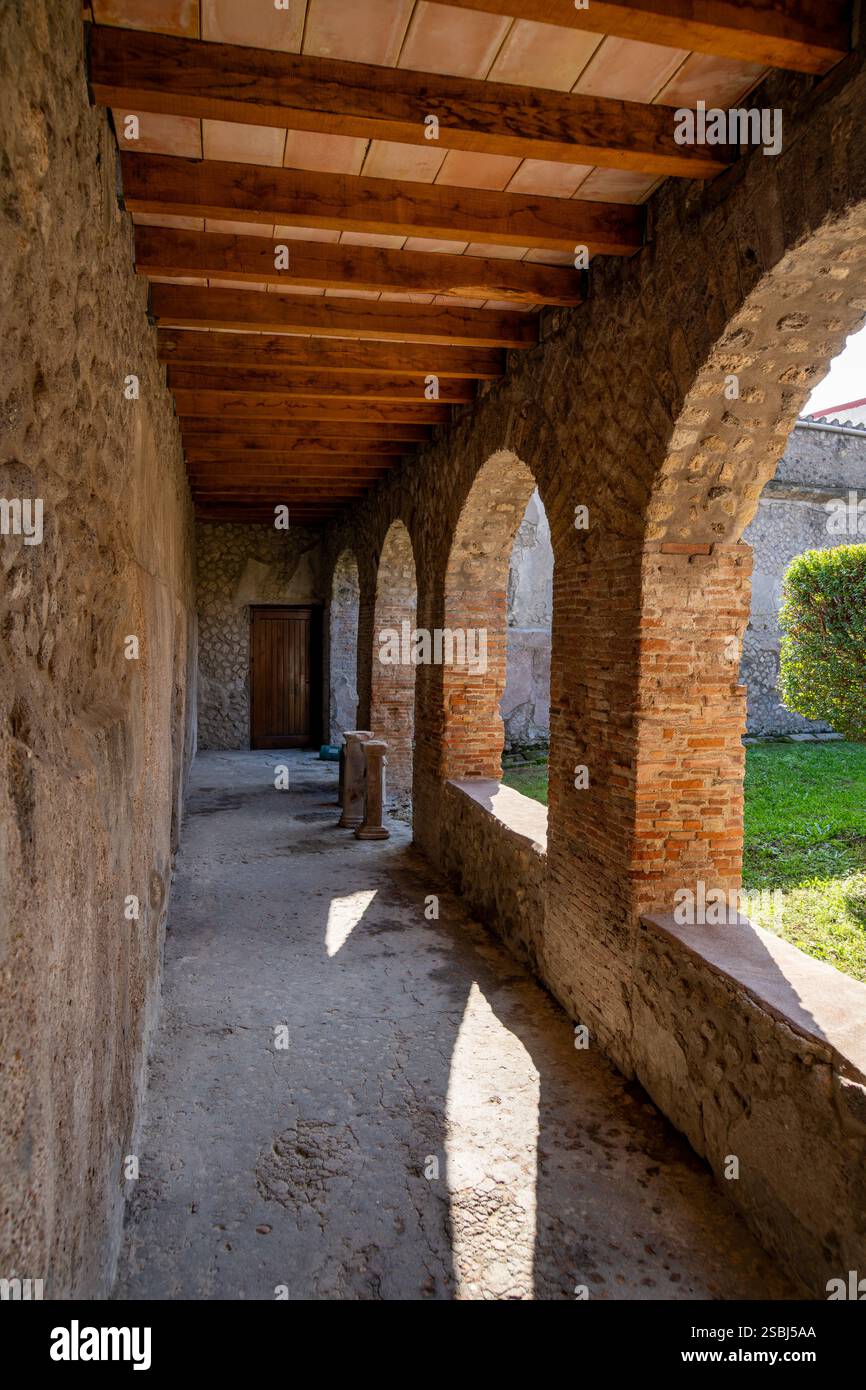 The Forum Baths, Building VII.5.24, in the ancient Roman ruins of ...