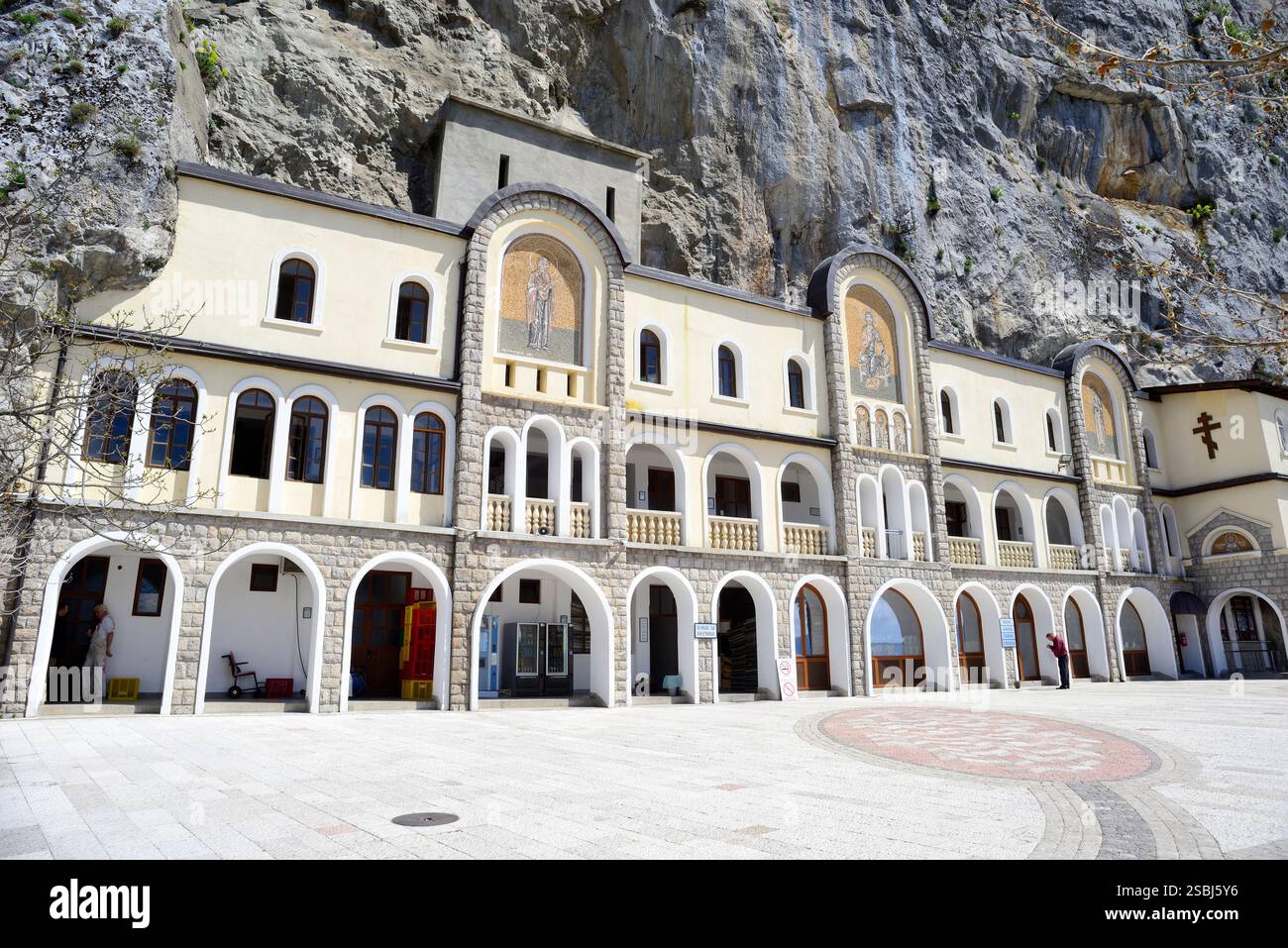Ostrog monastery, Montenegro Stock Photo - Alamy