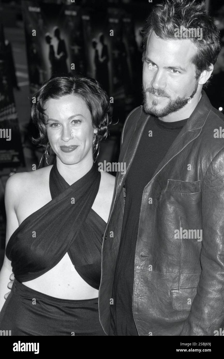 Alanis Morissette and Ryan Reynolds attend the premiere of "De-Lovely ...
