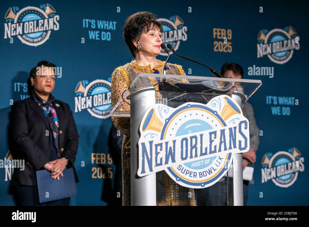 New Orleans, Louisiana, USA. 3rd February, 2025. New Orleans Saints ...