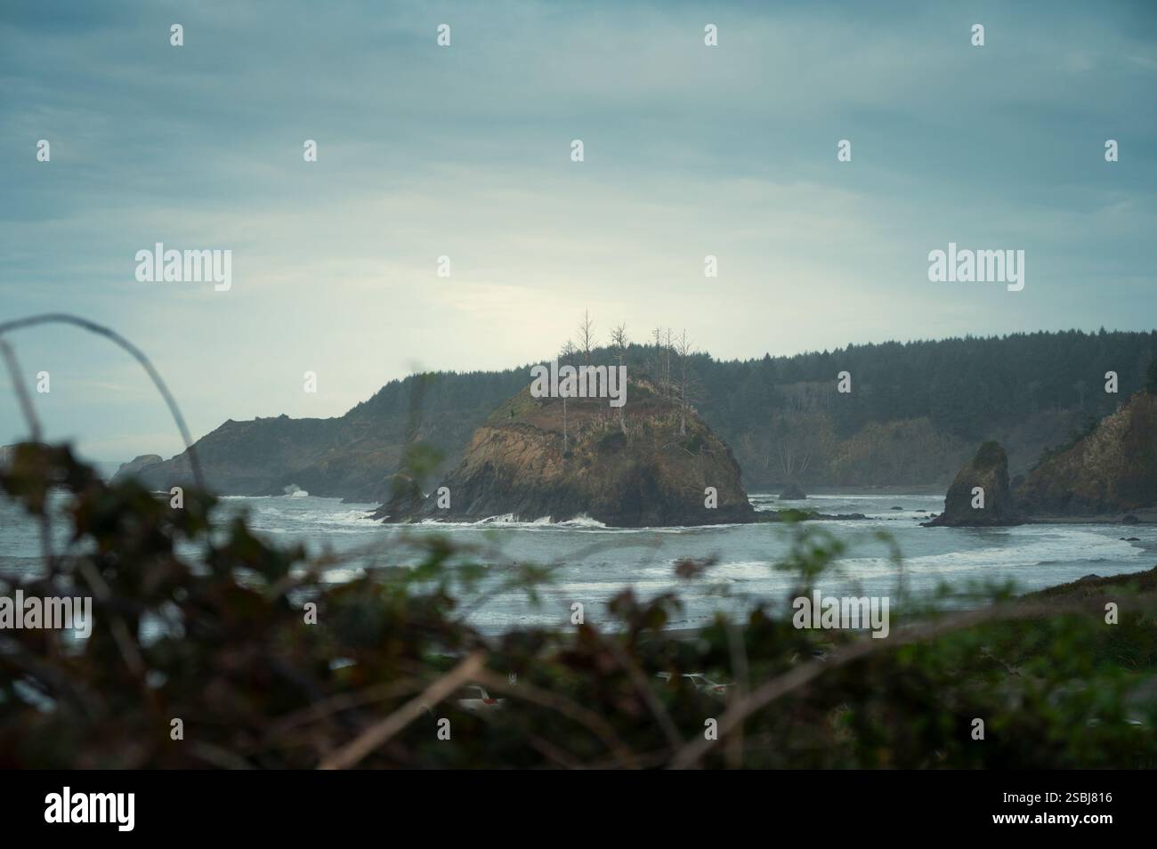 Winter in Trinidad, California Stock Photo - Alamy