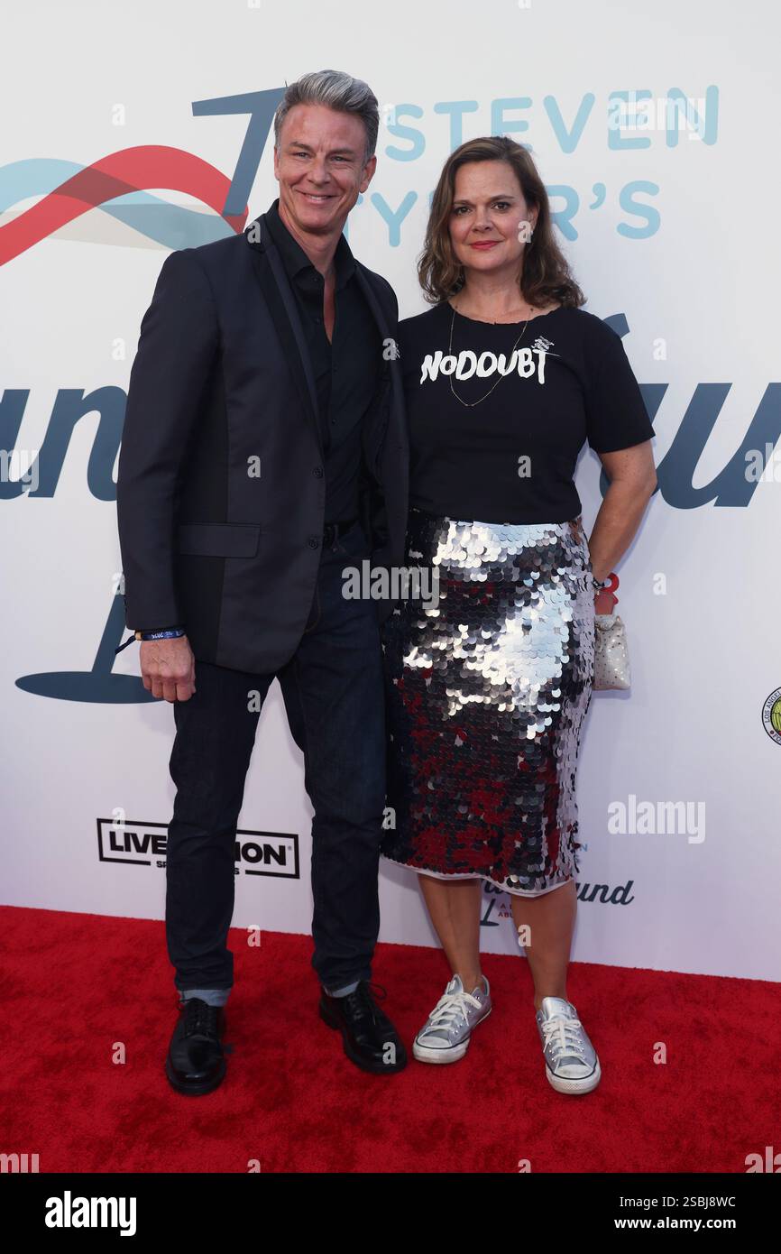 Shaw Jones and Heather Jones attend the 6th Annual Jam For Janie GRAMMY ...