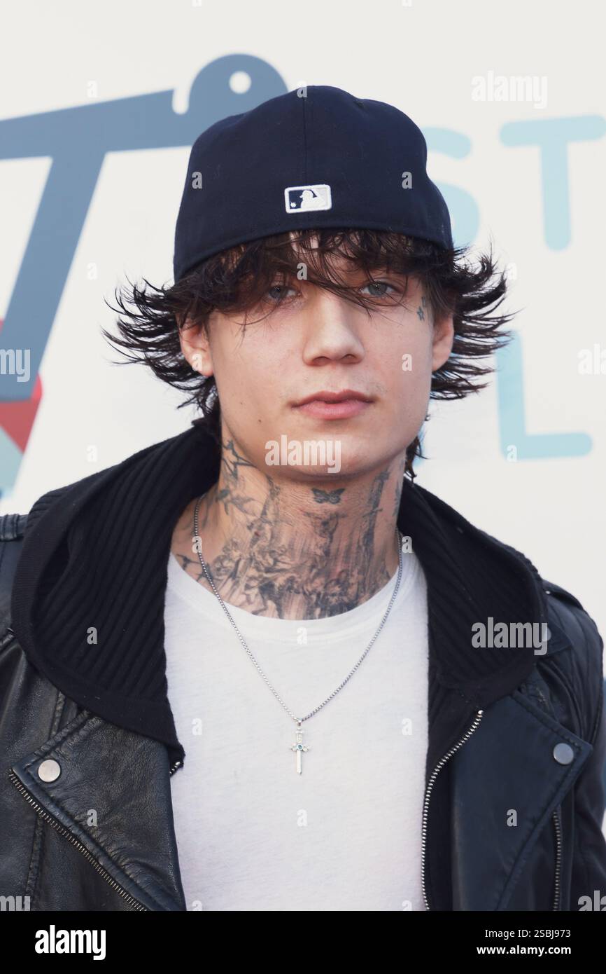 Los Angeles, USA. 03rd Feb, 2025. Jaden Hossler attends the 6th Annual ...