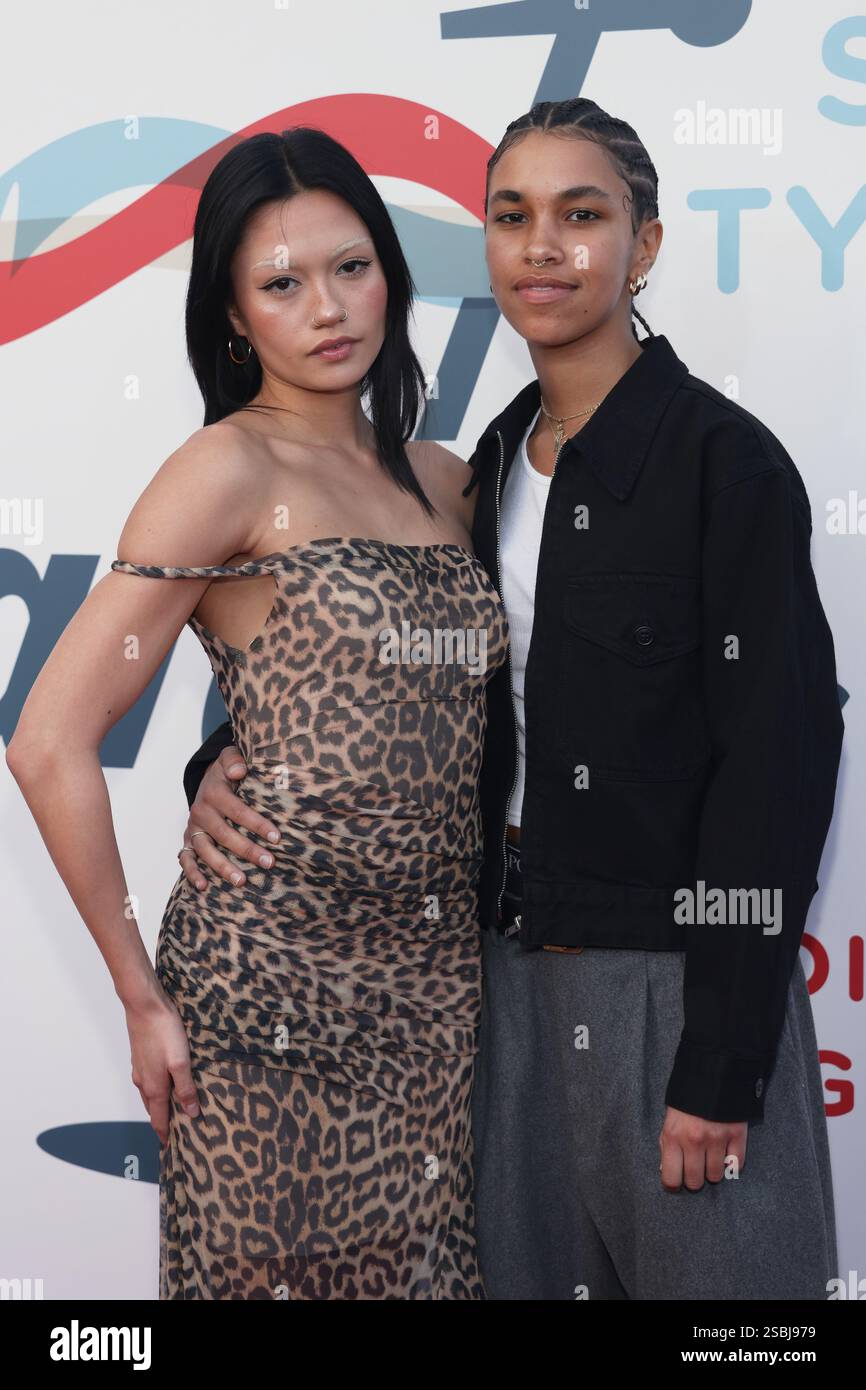 Los Angeles, USA. 03rd Feb, 2025. Snow Wife and Bishop attend the 6th ...