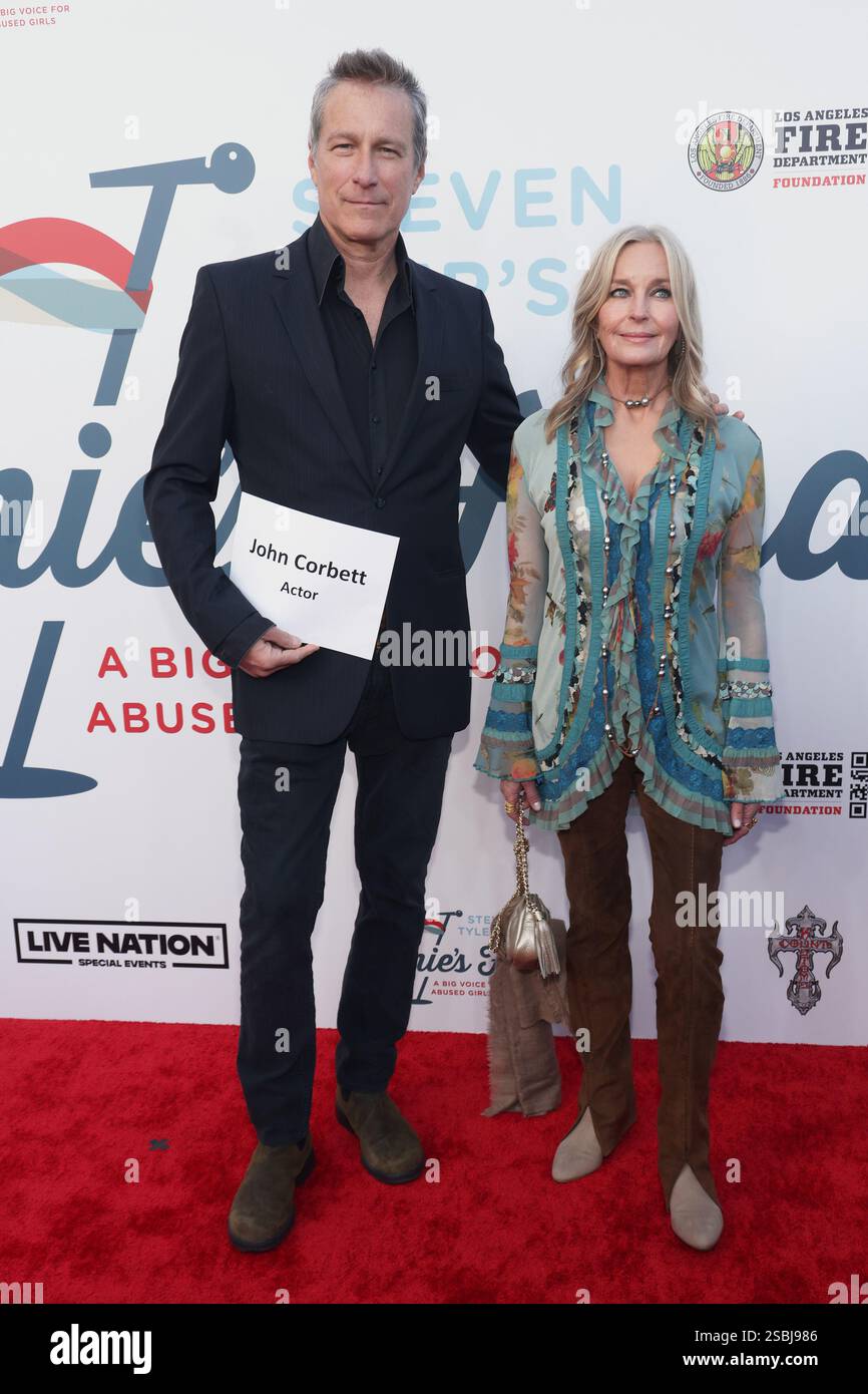 Los Angeles, USA. 03rd Feb, 2025. John Corbett and Bo Derek attends the ...