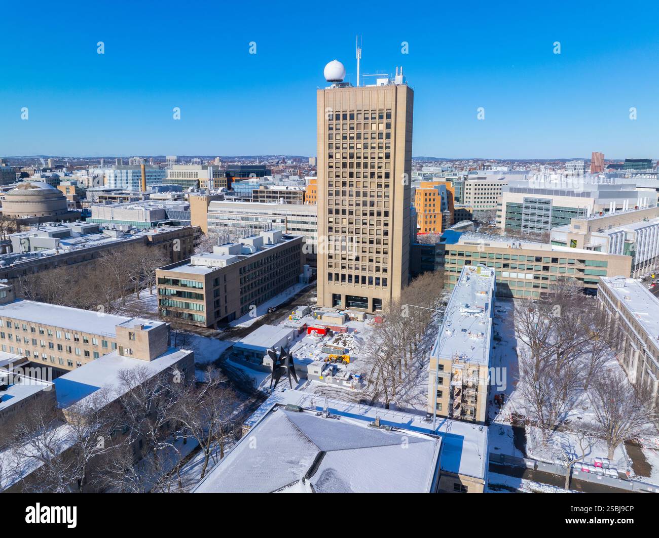 Massachussets Institute of Technology (MIT) aerial view including Great ...