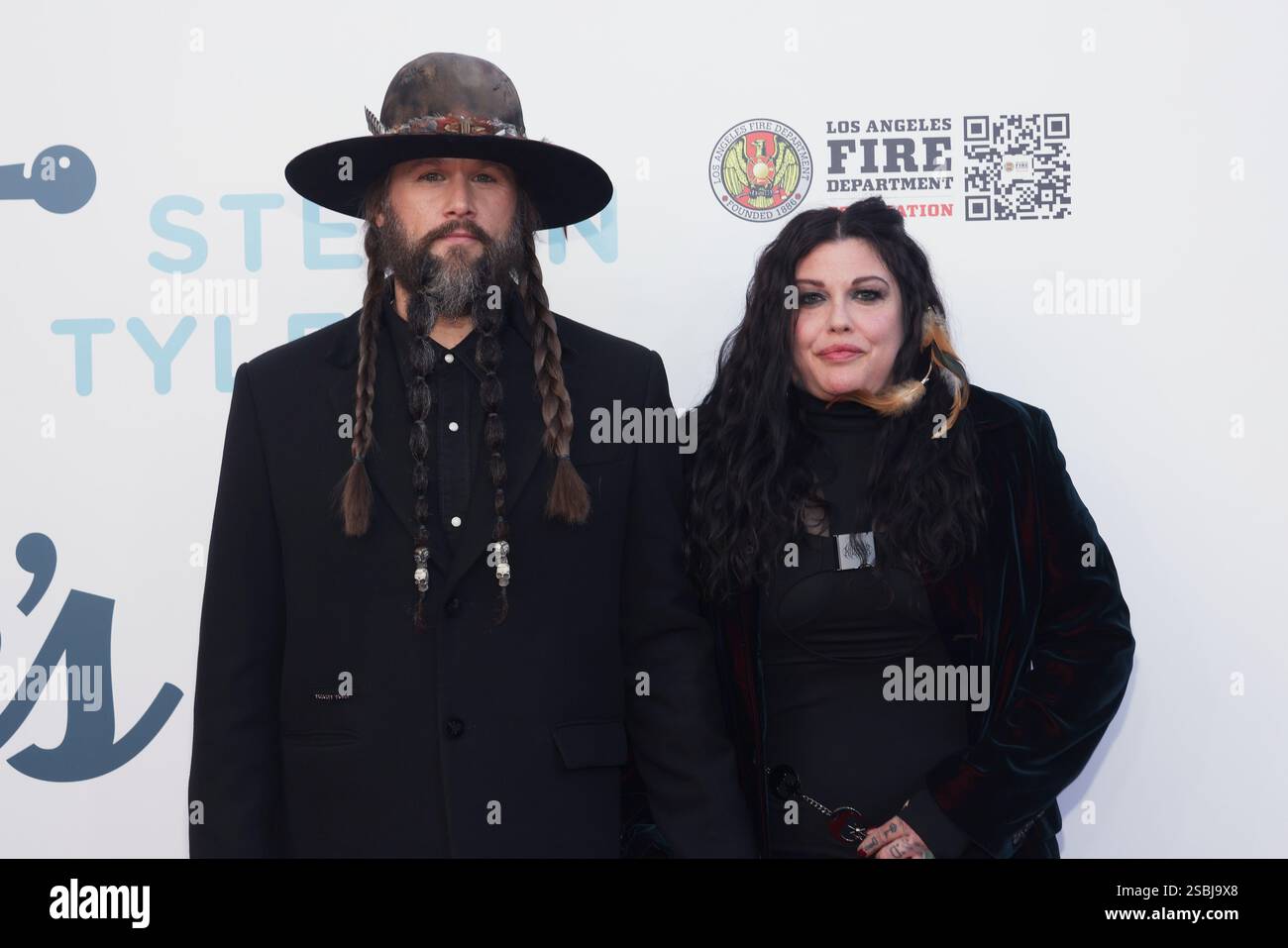 Dewey Bragg and Mia Tyler attend the 6th Annual Jam For Janie GRAMMY ...