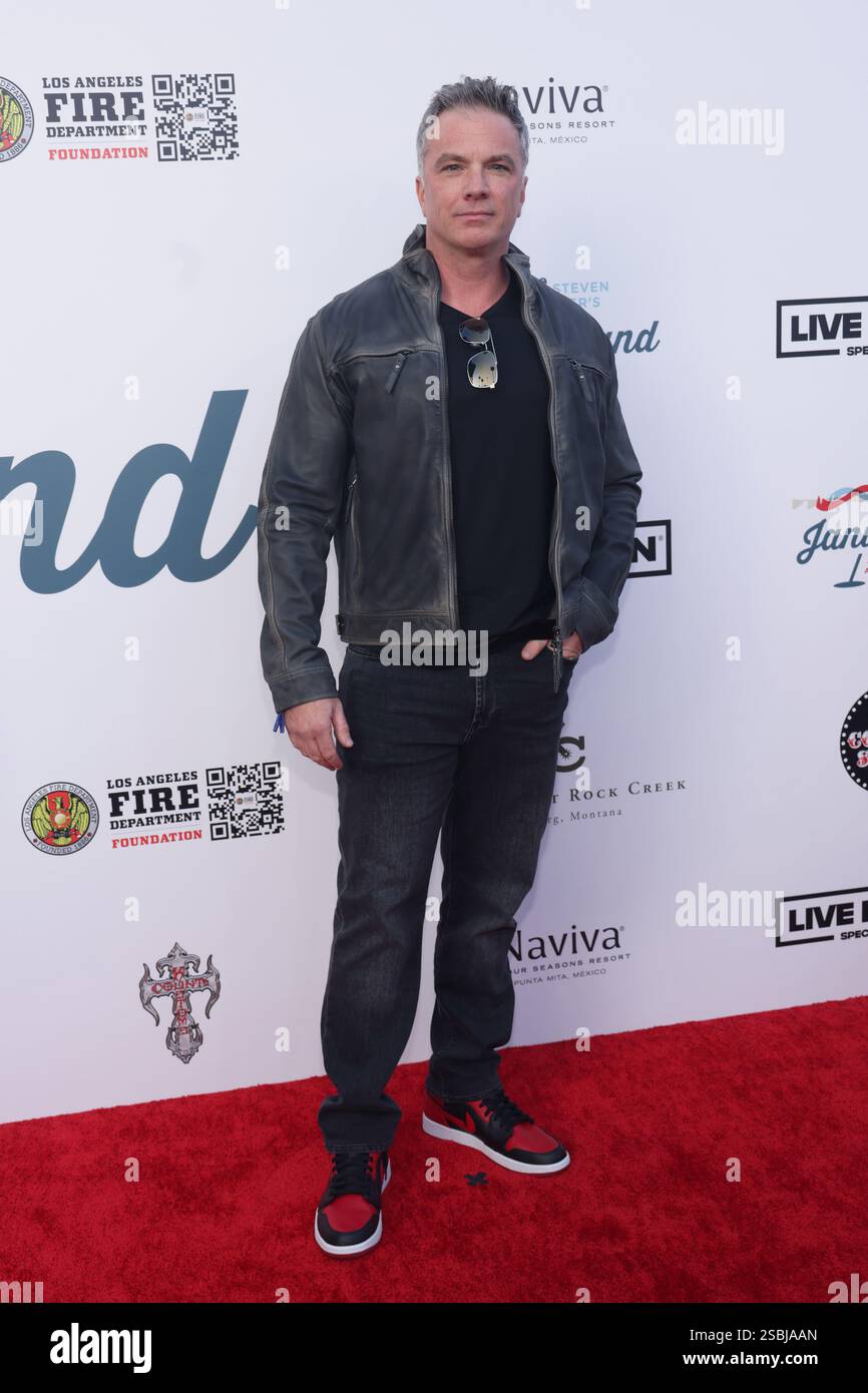 Los Angeles, USA. 03rd Feb, 2025. Gregory White attends the 6th Annual Jam For Janie GRAMMY ...