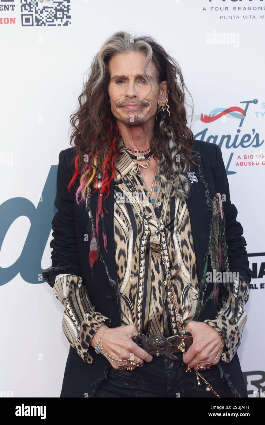 Steven Tyler attends the 6th Annual Jam For Janie GRAMMY Awards Viewing ...