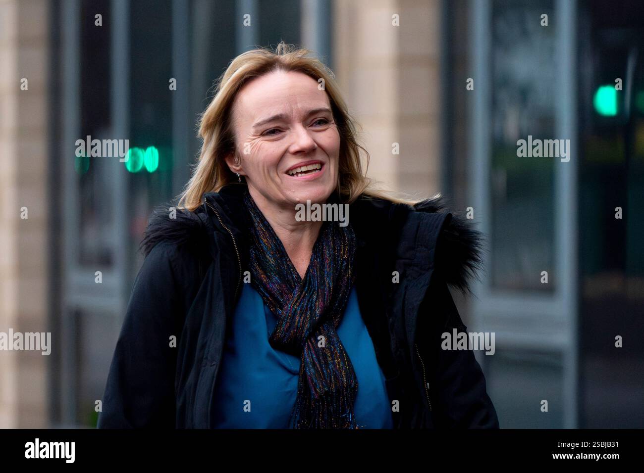 Dundee, Scotland, UK. 3rd February, 2025. Ms Sandie Peggie arrives at ...