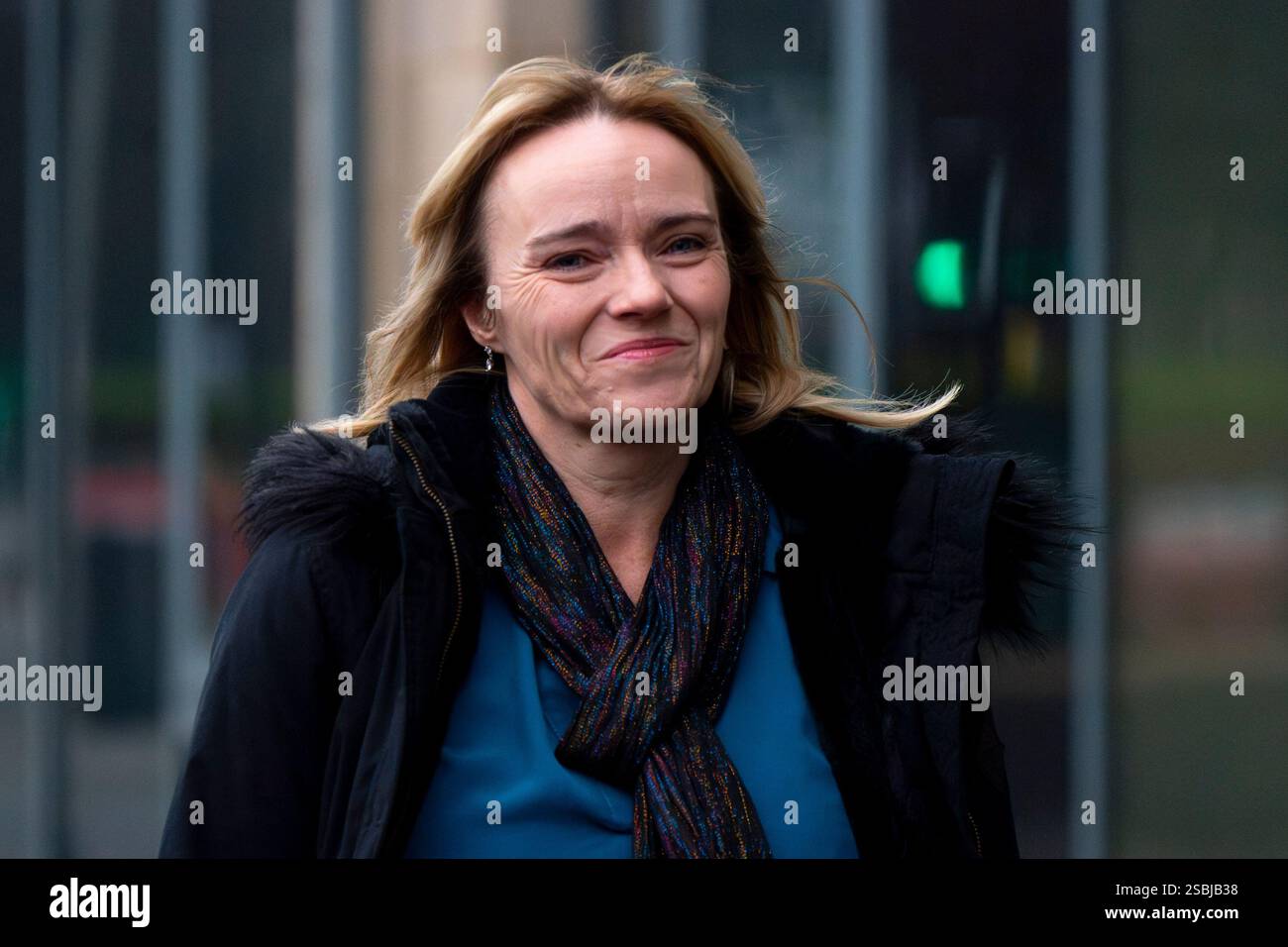 Dundee, Scotland, UK. 3rd February, 2025. Ms Sandie Peggie arrives at ...