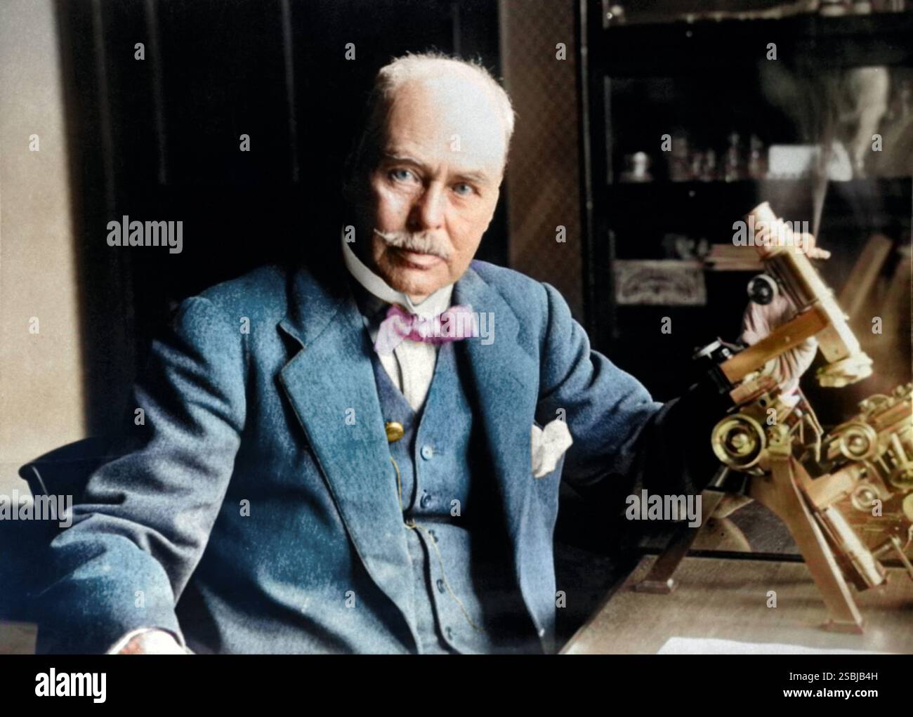 Sir Ronald Ross (1857-1932) was a British doctor whose 1897 discovery ...