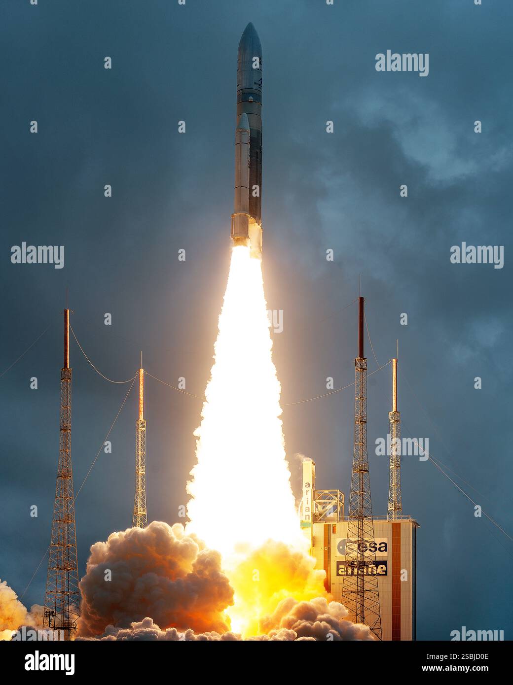 The James Webb Space Telescope launches aboard Arianespace's Ariane 5 ...