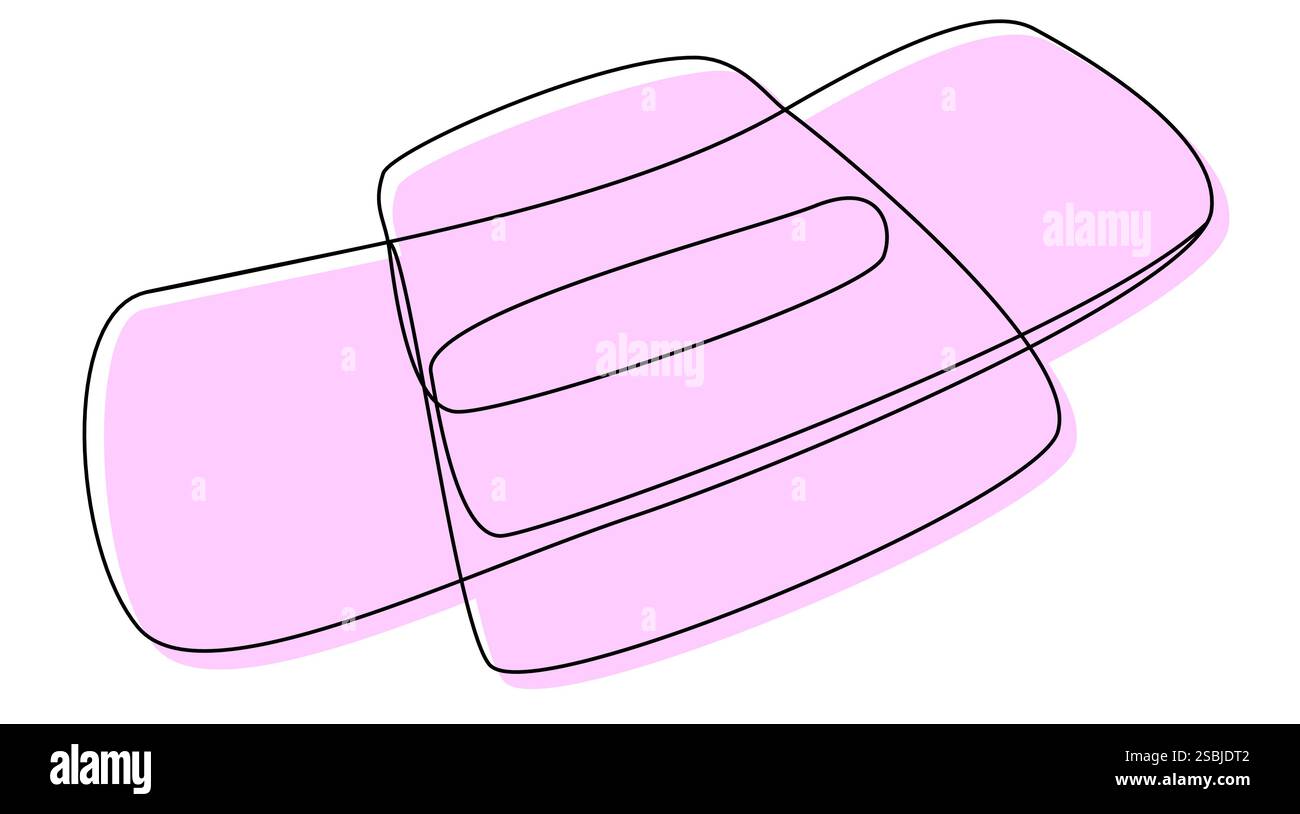 Panty line Stock Vector Images - Alamy