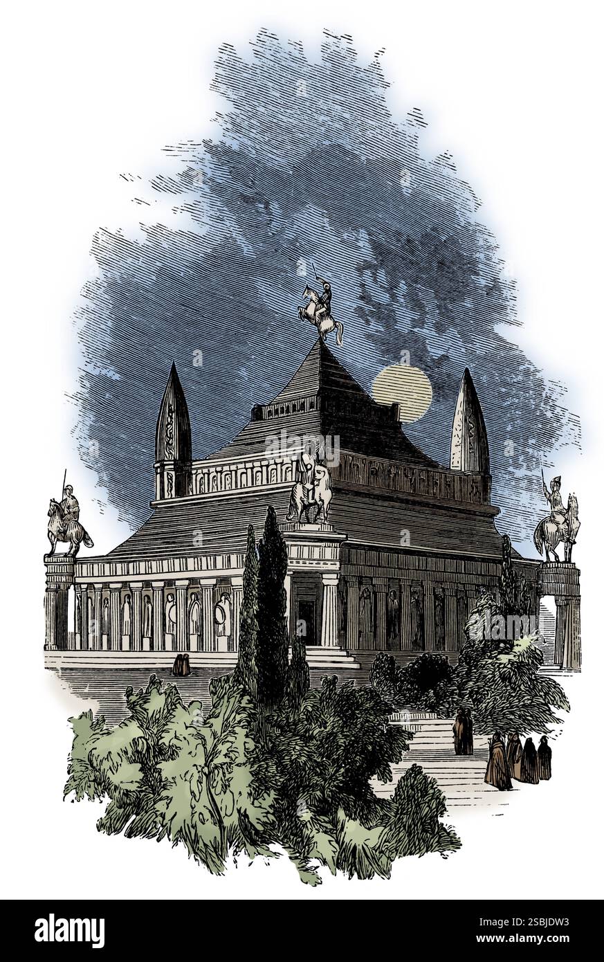 This tomb was built about 350 BC at Halicarnassus for King Mausolus of ...