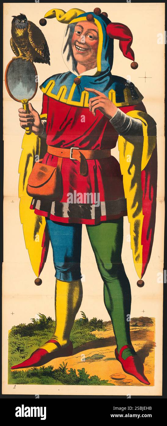 Spannende Till Eulenspiegel Figur Fotos