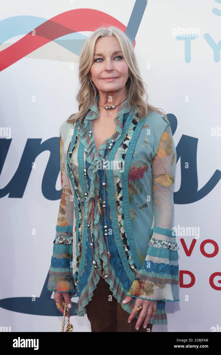 Bo Derek attends the 6th Annual Jam For Janie GRAMMY Awards Viewing ...