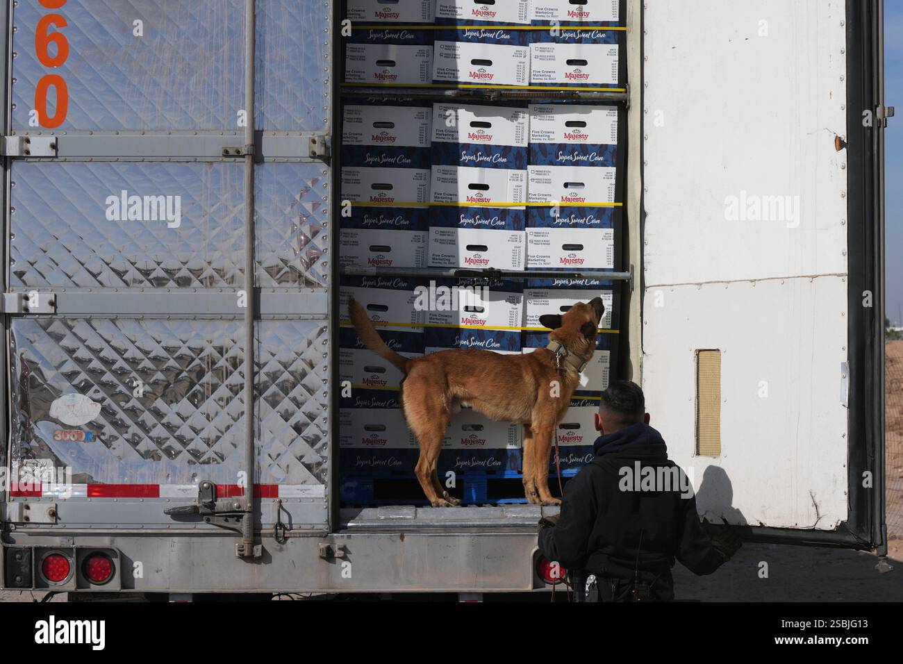 An official from a private security company hired by trucking firms ...
