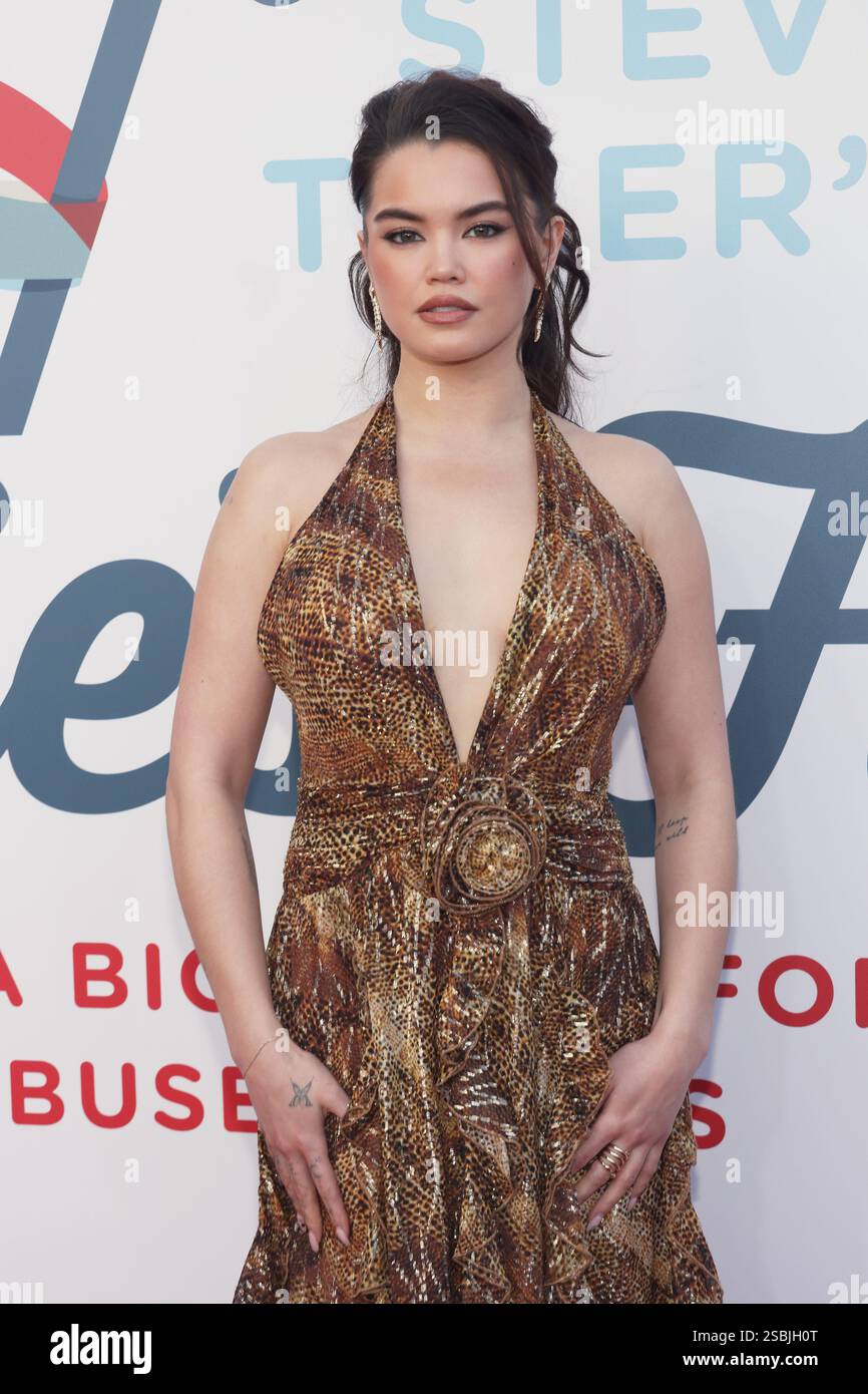 Paris Berelc attends the 6th Annual Jam For Janie GRAMMY Awards Viewing ...