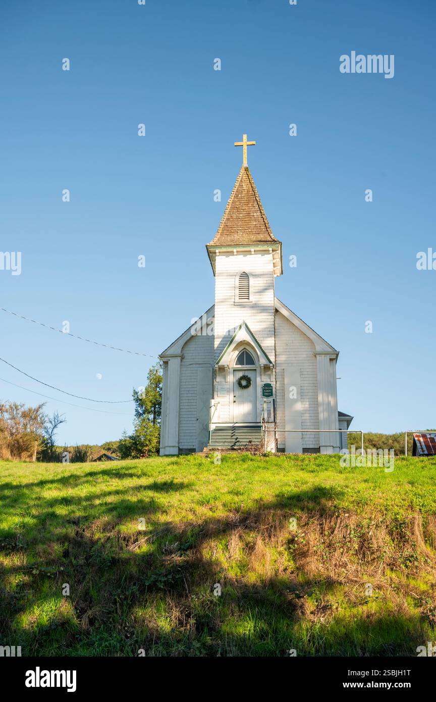 St. Patrick's Catholic Church in Petrolia, California Stock Photo - Alamy