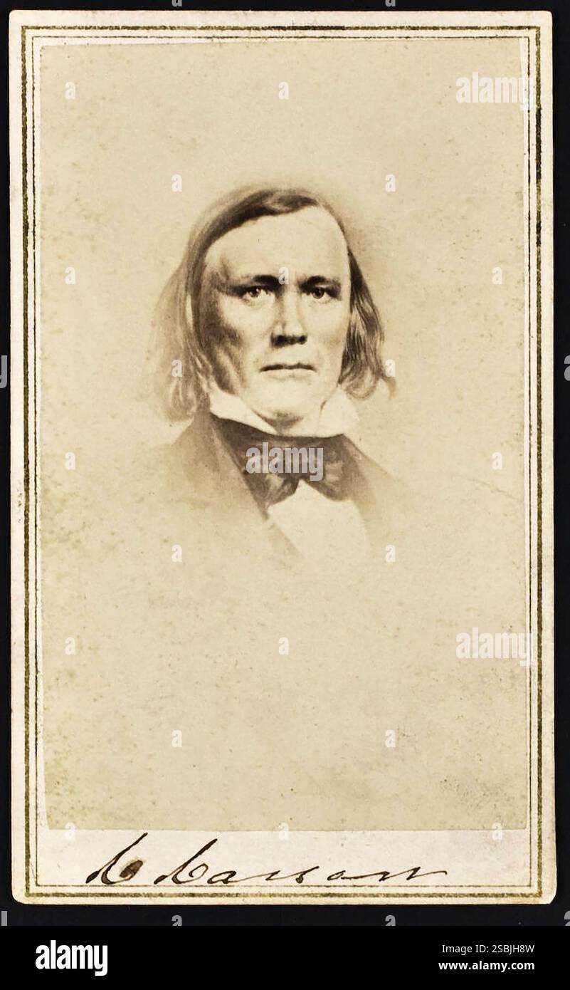 Kit Carson, circa 1860s. Christopher (Kit) Carson (1809-1868) was an ...