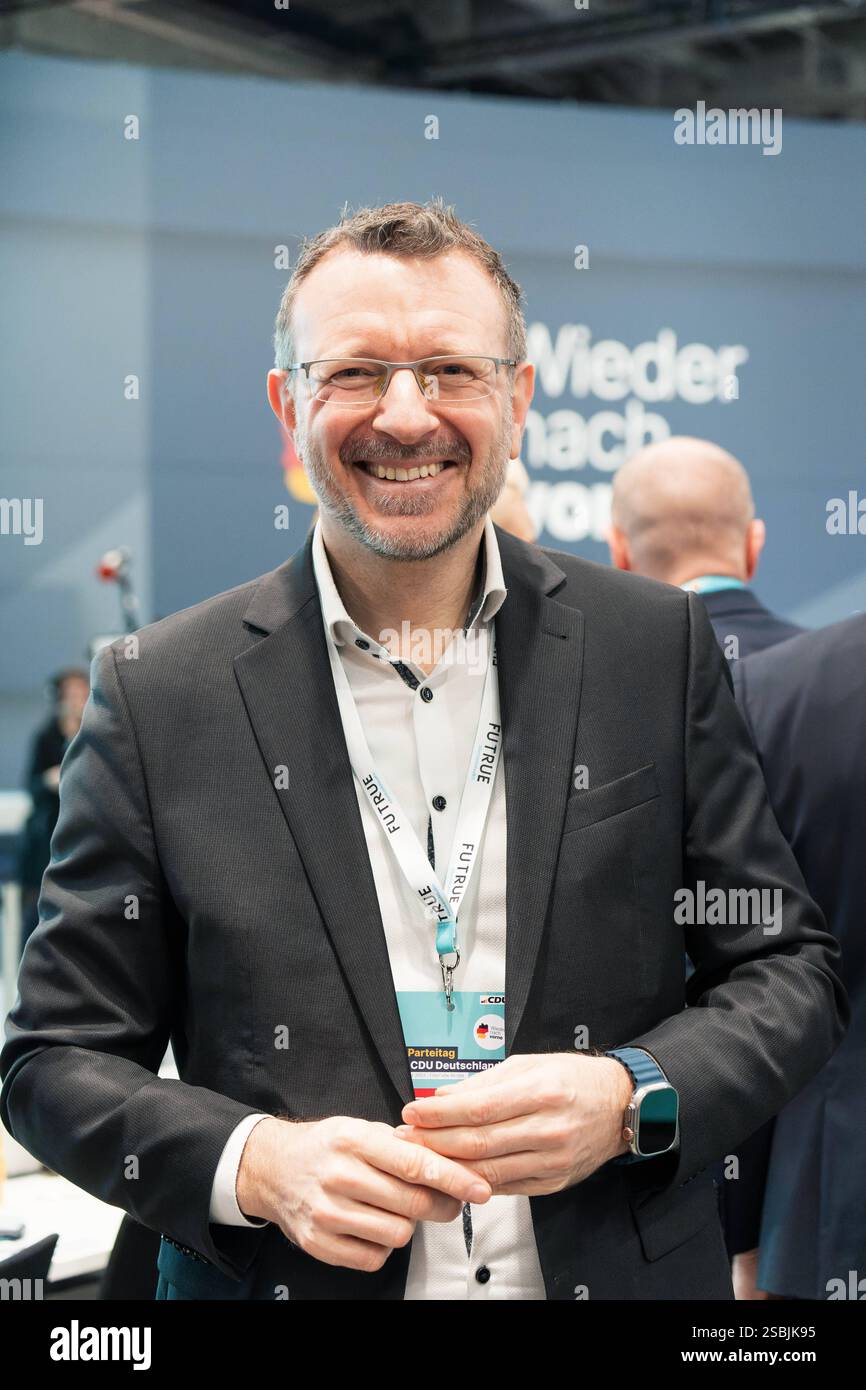 03.02.2025,Berlin,37.Parteitag der CDU im CityCube,Jan-Marco Luczak ...