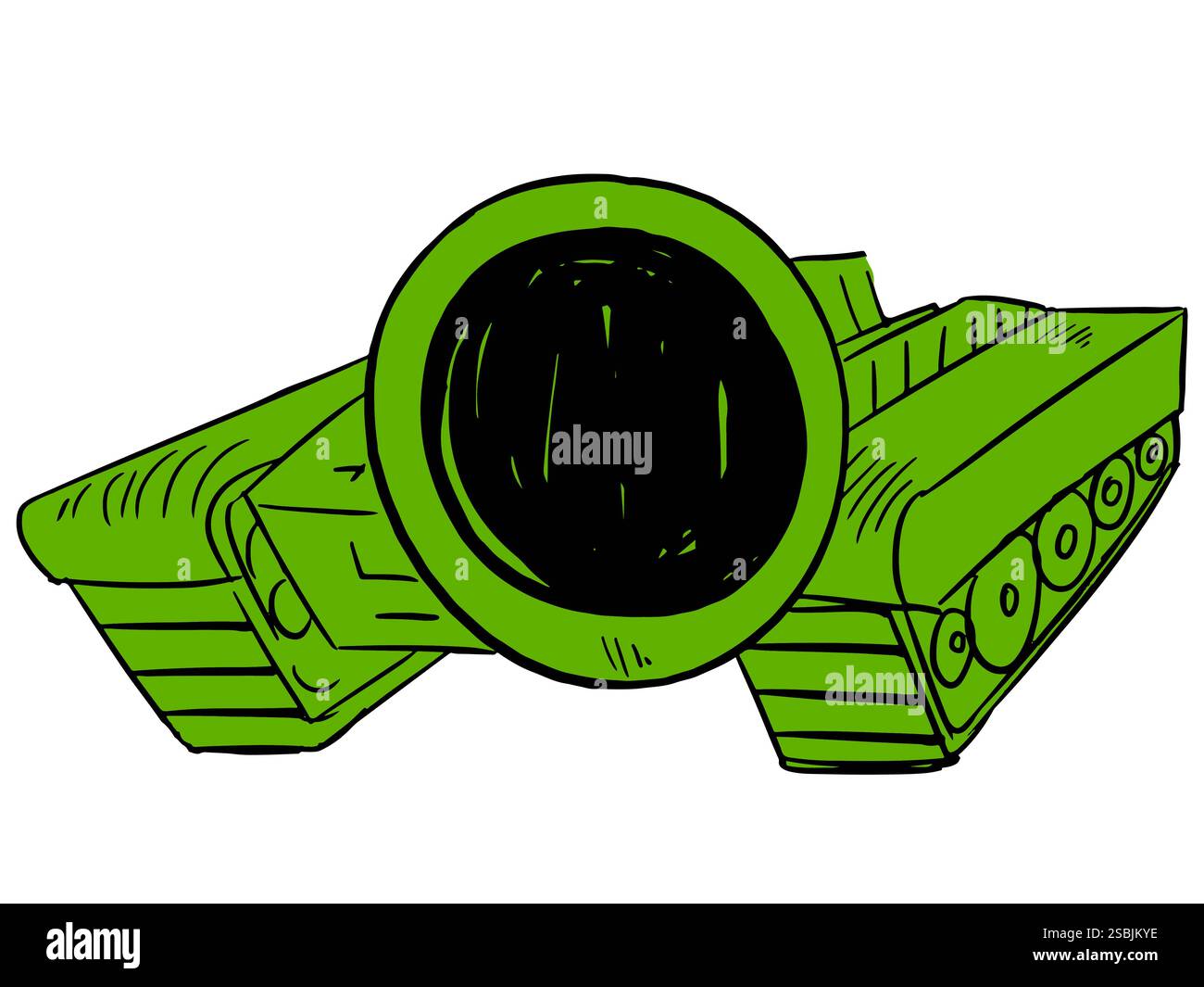 Tank gun muzzle Stock Vector Images - Alamy