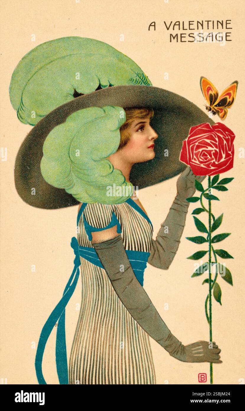 1920s women vintage illustration hi-res stock photography and images ...
