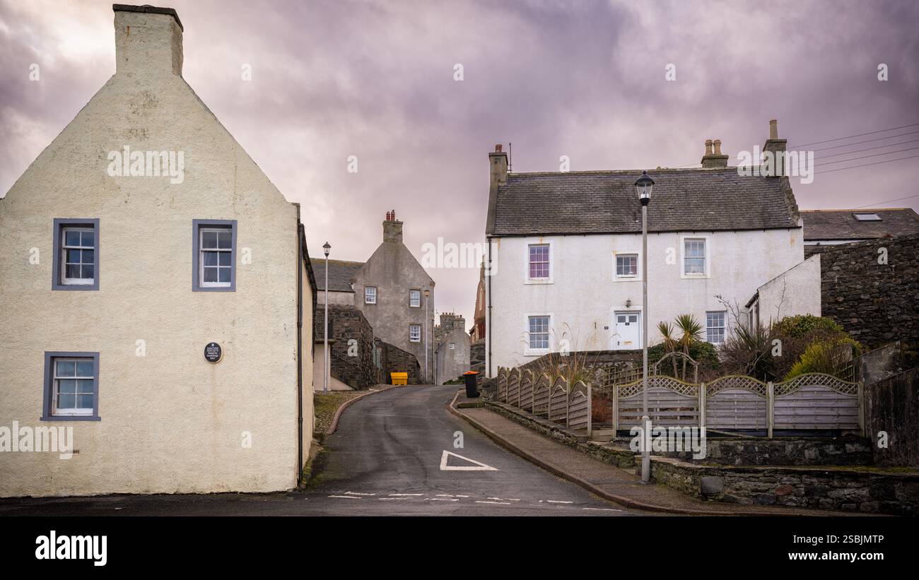 North High Street, Portsoy Stock Photo - Alamy