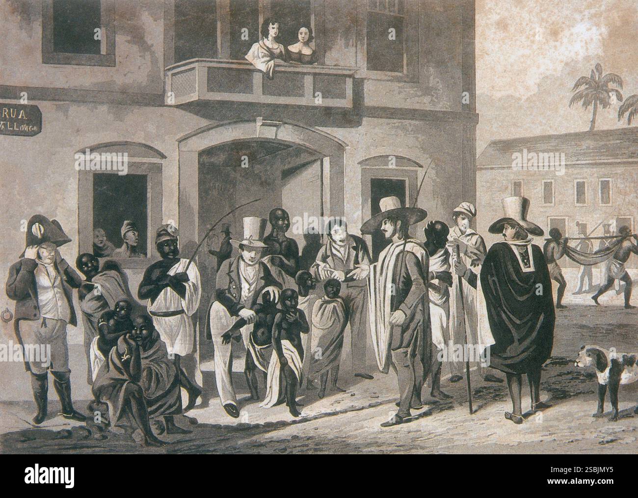 Slave market brazil hi-res stock photography and images - Alamy